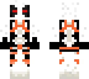 white Deadpool | Minecraft Skin
