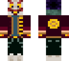 grunge tengu | Minecraft Skin