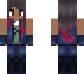 Human Gamora | Minecraft Skin