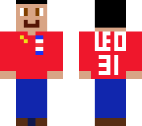 Leonardo Seleccion de Costa Rica | Minecraft Skin