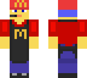 Mcdonalds Worker | Minecraft Skins