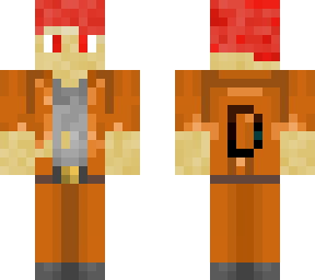 SCP D CLASS | Minecraft Skin
