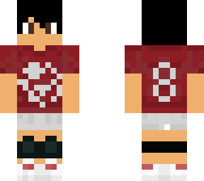 Volleyball Player Num.8 | Minecraft Skin