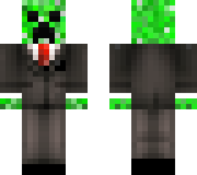 Creeper In A Suit | Minecraft Skins