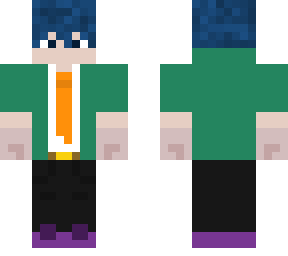 Dark Mint Green Octopus Fingies | Minecraft Skin