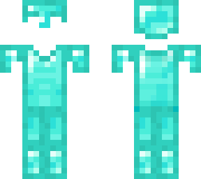 Diamond Armor Template | Minecraft Skins