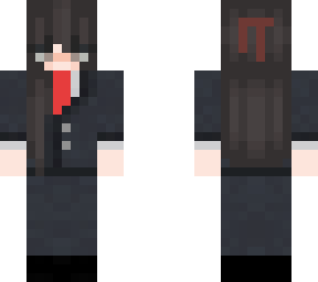 female in suit | Minecraft Skin