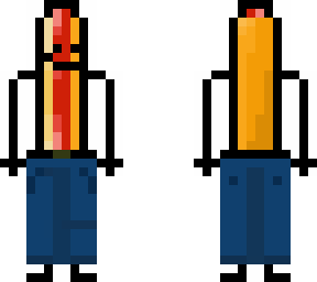 Glizzy Stick With Jeans (with back) | Minecraft Skin