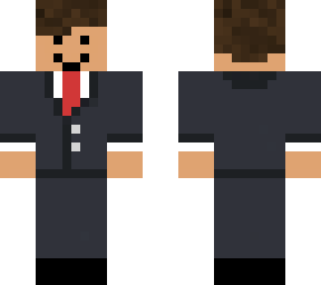 nolan with suit | Minecraft Skin