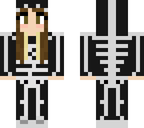 skeleton onesie | Minecraft Skin