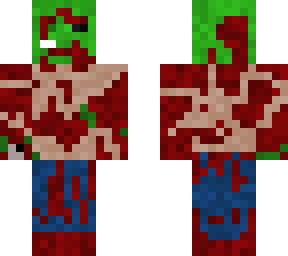Torn Up Zombie | Minecraft Skin