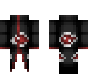 Akatsuki Cloak Base | Minecraft Skin