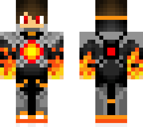 ARMORED HELLFIRE | Minecraft Skin