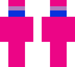 bi***ual flag head | Minecraft Skin