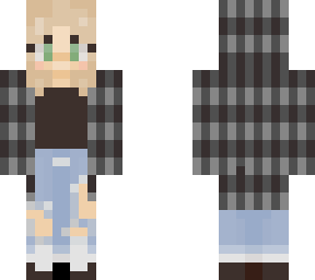 Girl With Hood | Minecraft Skins