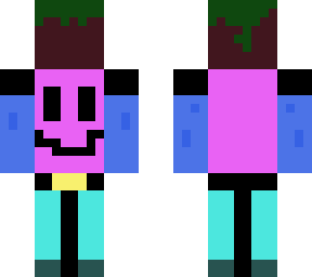 grass blockhead | Minecraft Skin