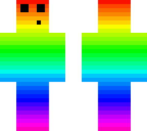 rainbow slime | Minecraft Skin