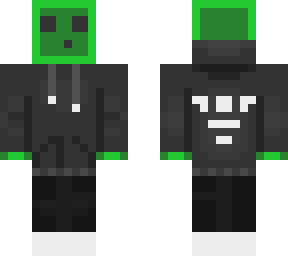Slime Boy in Green | Minecraft Skin