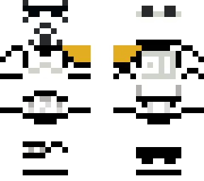 Stormtrooper Commander | Minecraft Skin