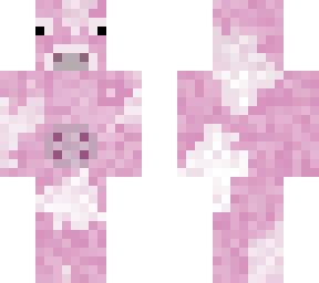 Strawberry cow | Minecraft Skin
