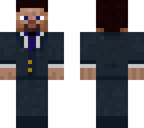 Steve In A Suit | Minecraft Skins