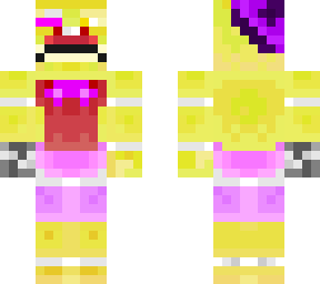 unwithered inverted bloxy | Minecraft Skin