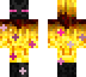 Ender Blaze Man | Minecraft Skin