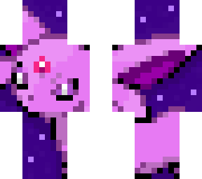 Espeon pixel art | Minecraft Skin