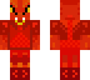 fire dragon | Minecraft Skin