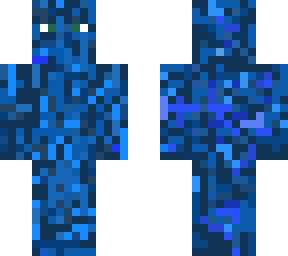 Underwater camo / humanoid sea creature | Minecraft Skin