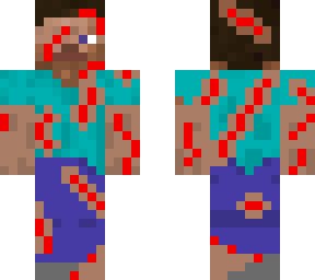 Battle Damaged Steve | Minecraft Skin