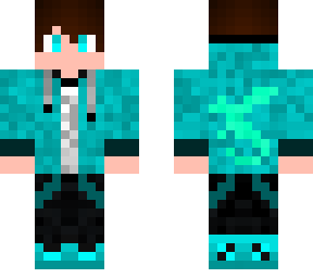 Cyan Boy | Minecraft Skins