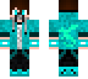 cool neon boy | Minecraft Skin