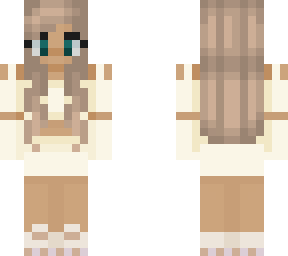 Cream Beam | Minecraft Skin