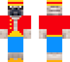 Luffy Pug | Minecraft Skin