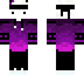Purple Tryhard skin | Minecraft Skin