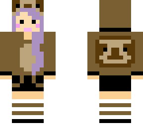 Sloth Girl | Minecraft Skin