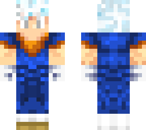 Vegito Ultra Instinct | Minecraft Skin
