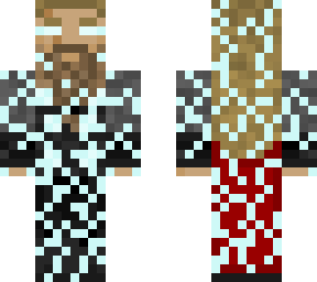 Avengers: Endgame Thor Odinson, Fat Thor | Minecraft Skin
