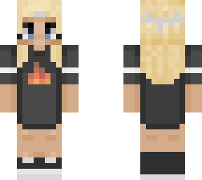 Blonde Sapnap Girl | Minecraft Skin