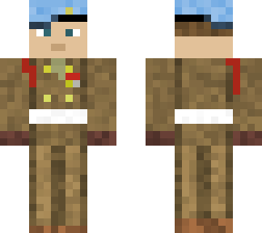 British Army Ceremonial {Beret Changeable} | Minecraft Skin