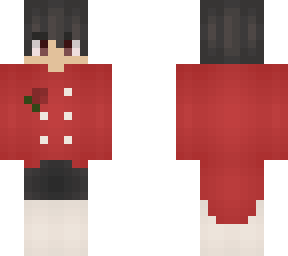 Eboy Red Coat | Minecraft Skin