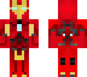 Iron man(Model prime armor) | Minecraft Skin