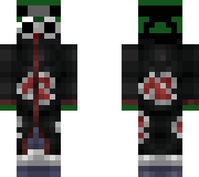 pepe the frog akatsuki clout glasses | Minecraft Skin