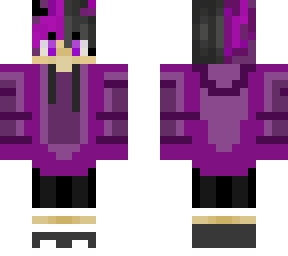 Purple Demon Boy | Minecraft Skins