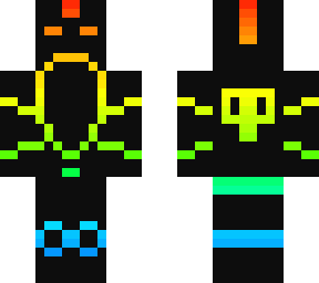 Rainbow Knight | Minecraft Skin