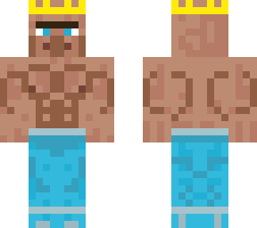 Ripped Villager Complete | Minecraft Skin