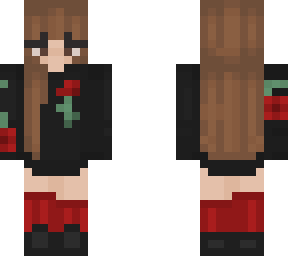 rose girl | Minecraft Skin