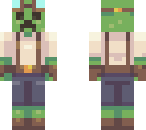 steampunk creeper redesign | Minecraft Skin