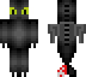 Toothless the Dragon | Minecraft Skin